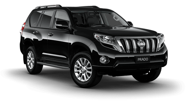 Toyota Alphard vs Toyota Land Cruiser J150 Prado, Teardrop - Car Hire ...